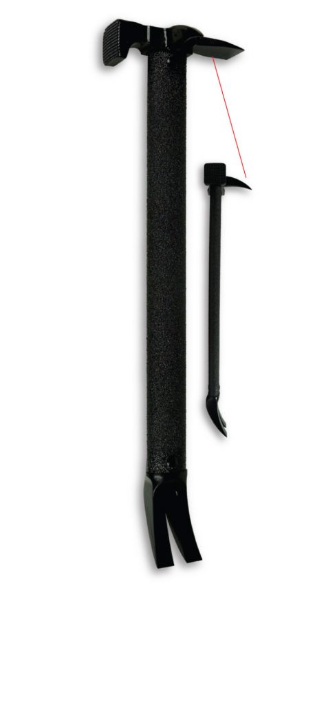 ZT48 Mini-Halligan w/Pic – Black 23″ – Zak Tools
