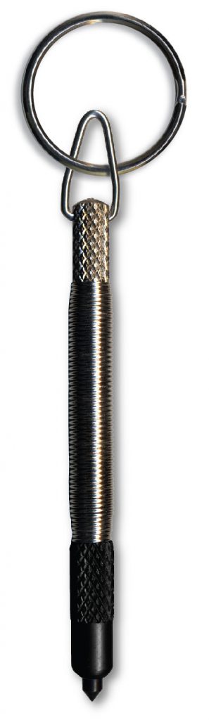 ZT57K-BLK Key Ring Window Punch 5.25″ – Black – Zak Tools