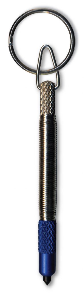 ZT57K-BLU Key Ring Window Punch 5.25″ – Blue – Zak Tools